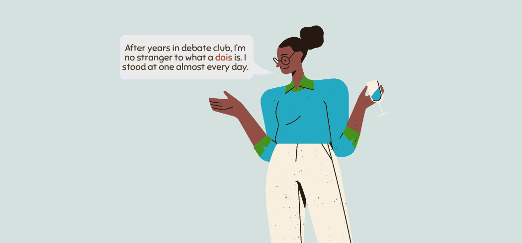 What Is a Dais? - Meaning & Pronunciation